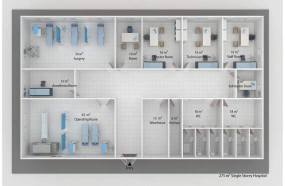 Portable Hospital Buildings And Healthcare Facilities